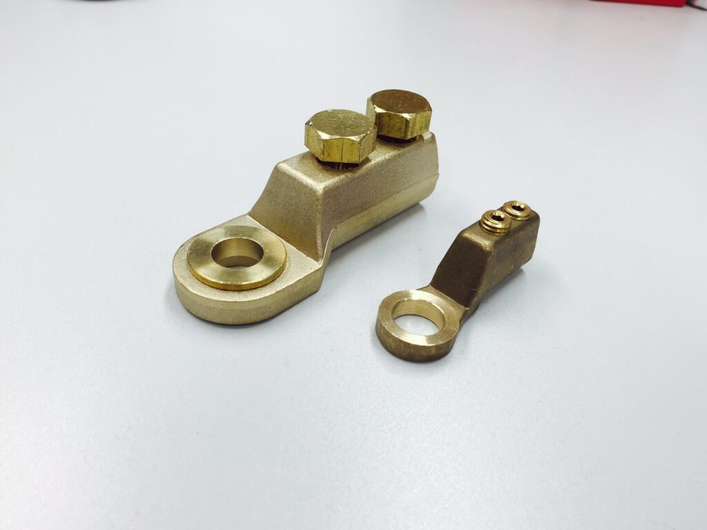 Brass Shear Bolt Lugs (Screen Wires on MV Cables) - Earthmet Ltd